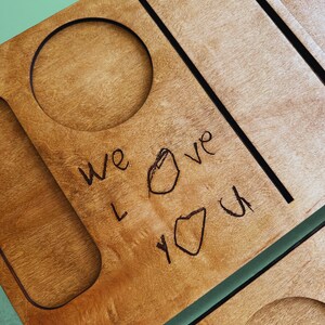 CUSTOM MESSAGE Book Stand Personalized Wooden Book Stand Book Mark Book ...