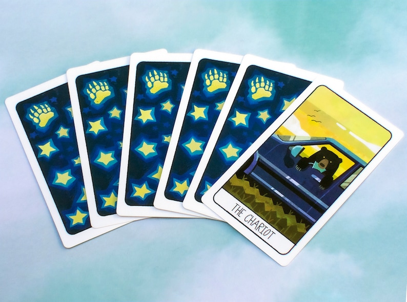 The Bearot Deck - A Bear Themed Tarot Deck - Etsy