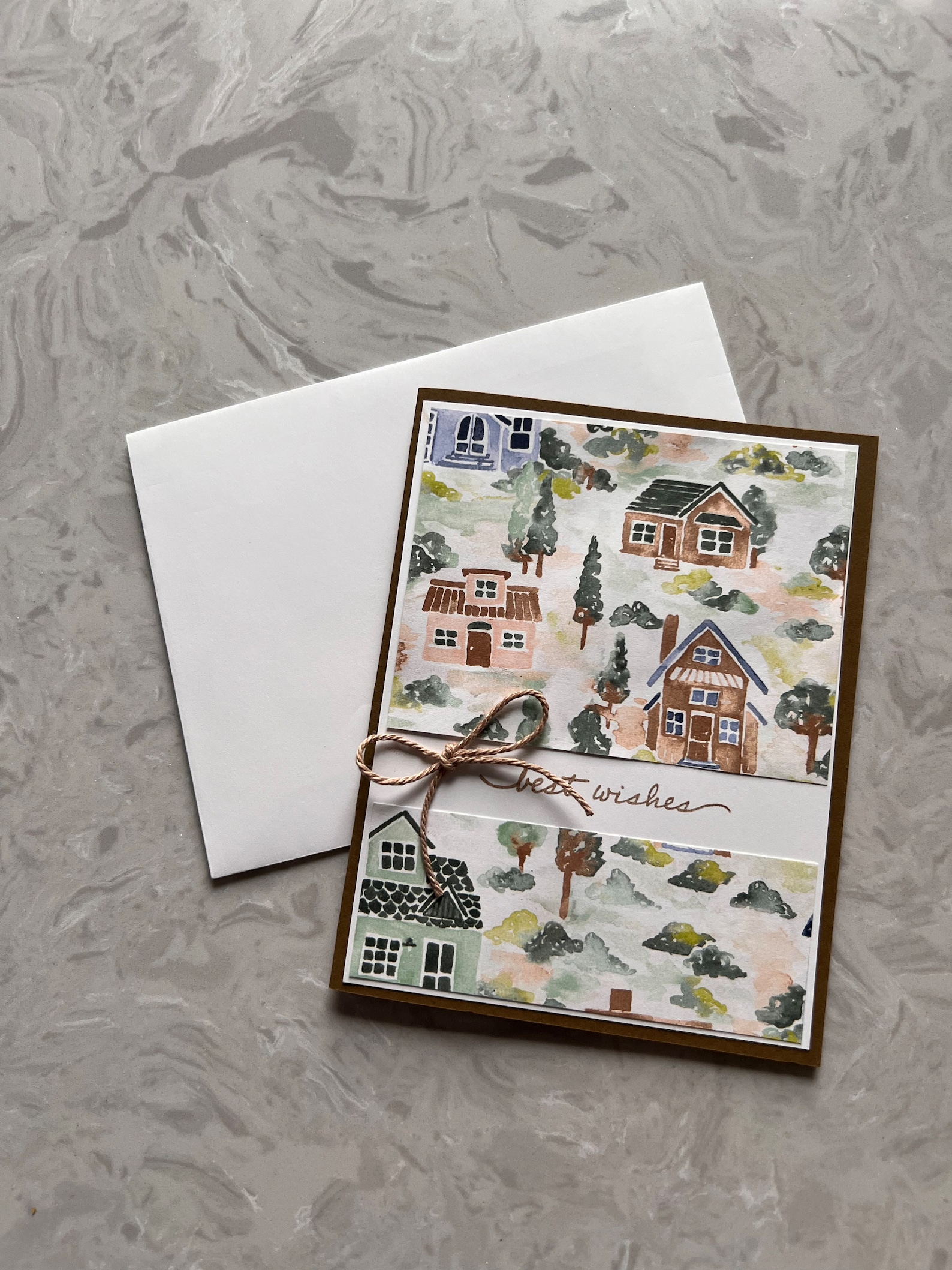Best Wishes Greeting Card - Etsy