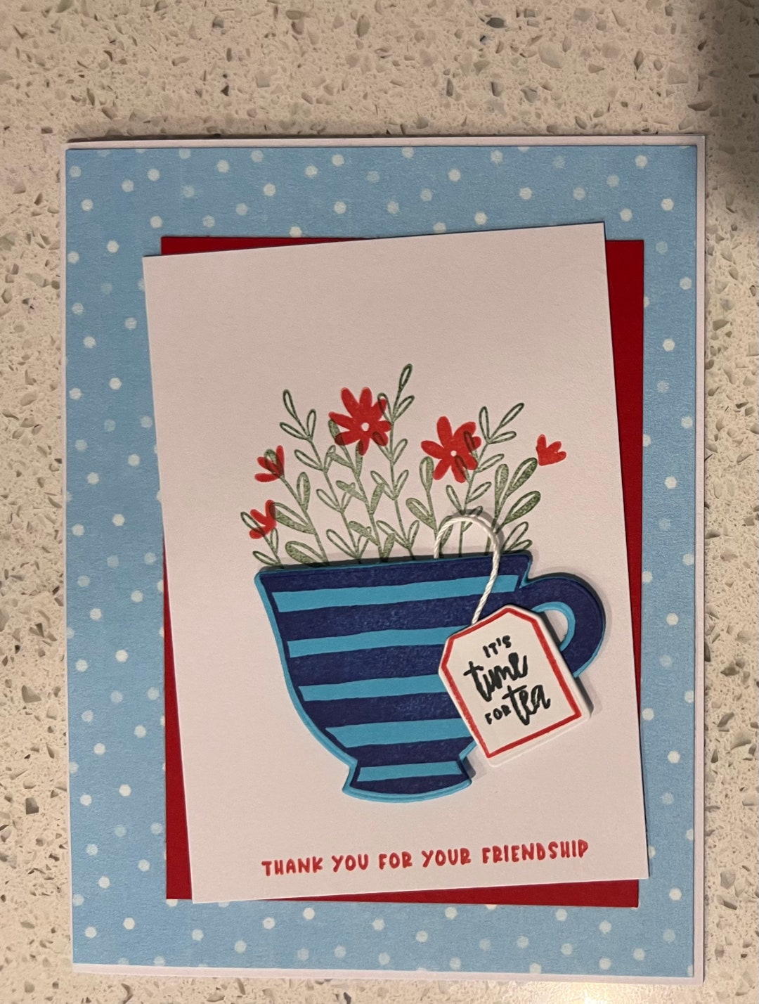 It’s Time for Tea Handmade Greeting Card - Etsy