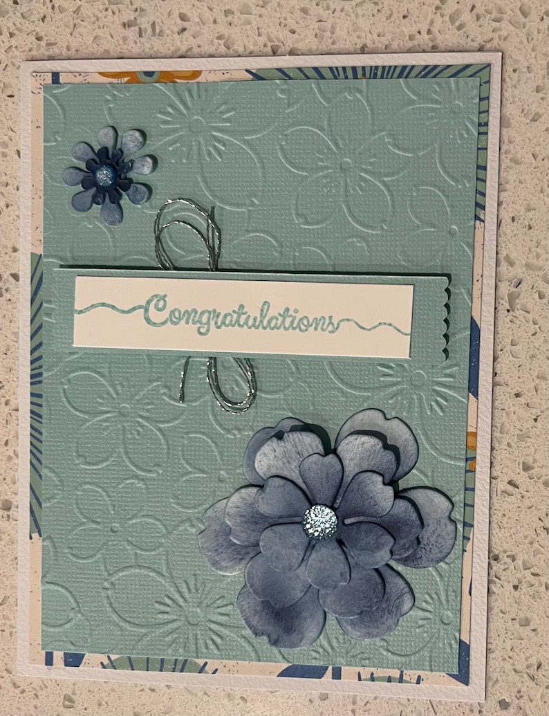 Congratulations Handmade Greeting Card - Etsy