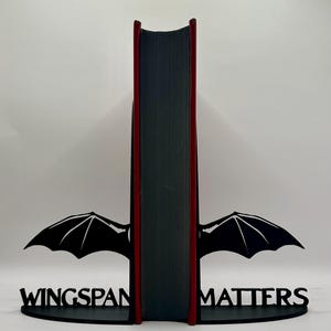 Wing Bookend Set | Decorative Book Ends | Wingspan Matters Bookends ...