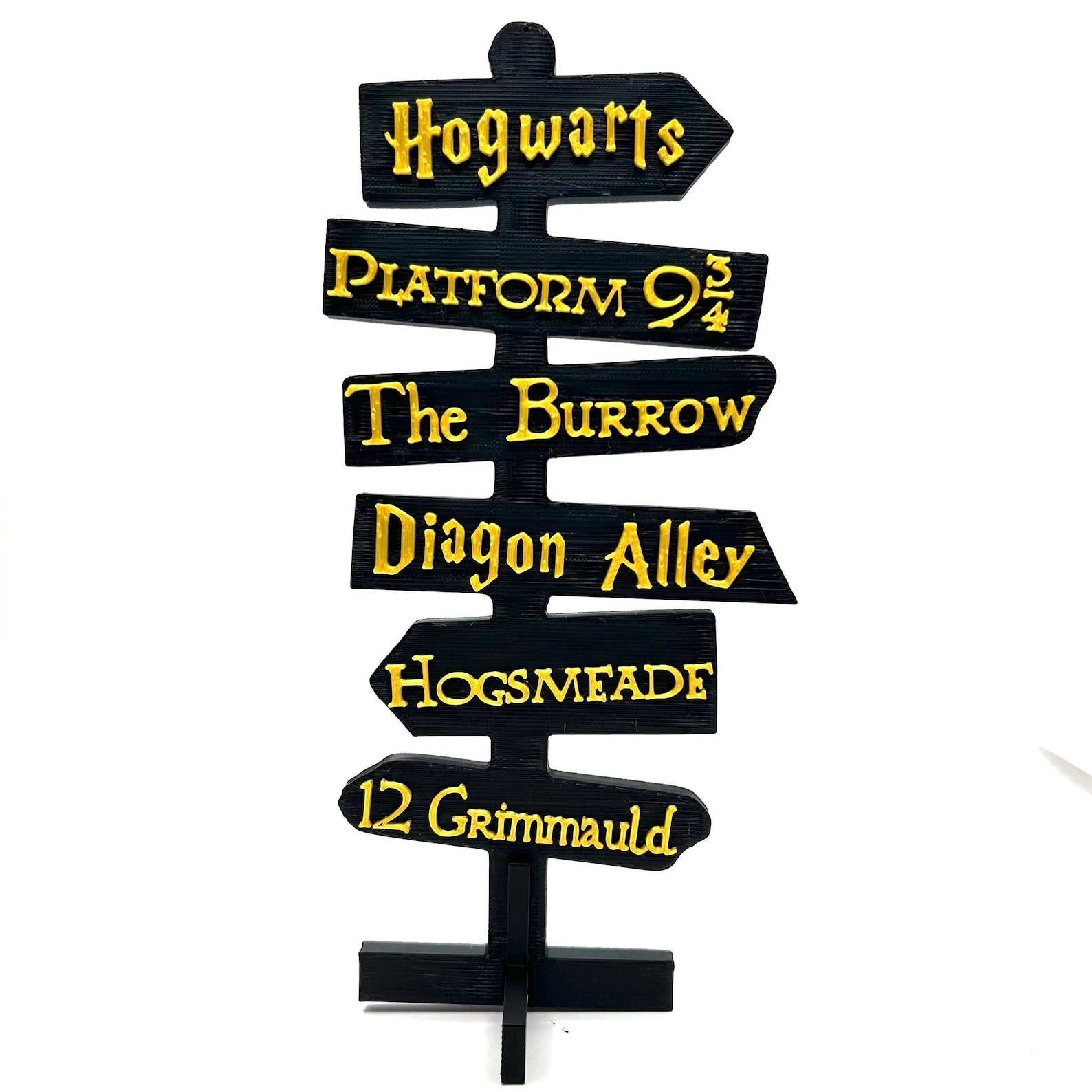 Wizard Ways Sign Post | Bookish Decor | Magic | Gift | 3D Print - Etsy