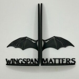 Wing Bookend Set | Decorative Book Ends | Wingspan Matters Bookends ...