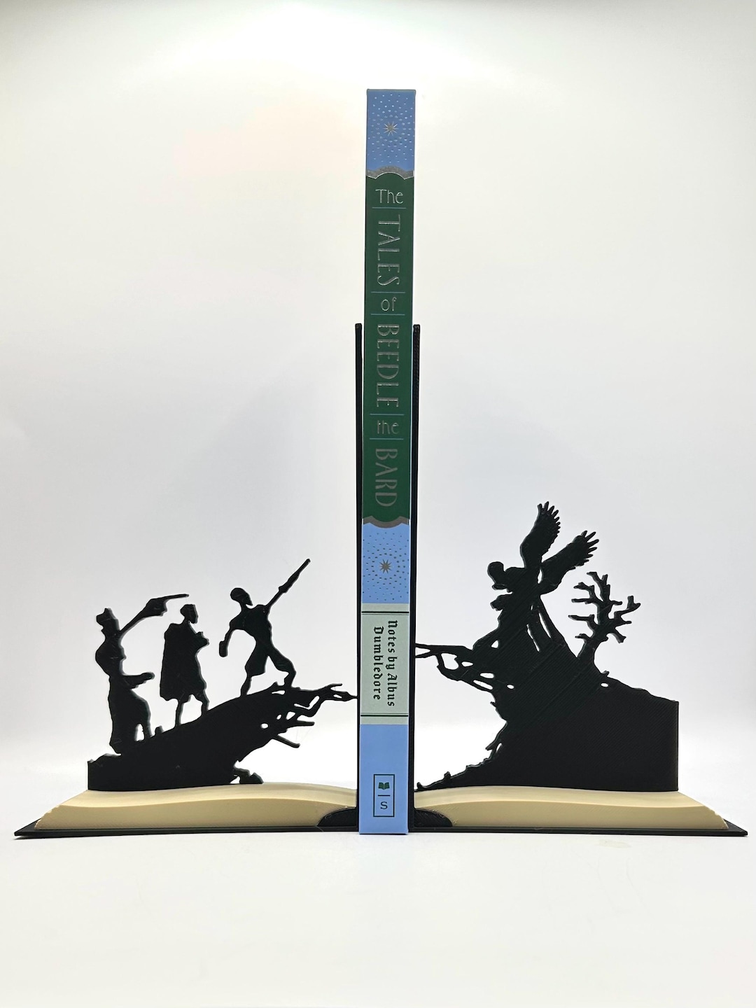 Three Brothers Tale Bookend Set | Decorative Book Ends | Magic Bookends ...