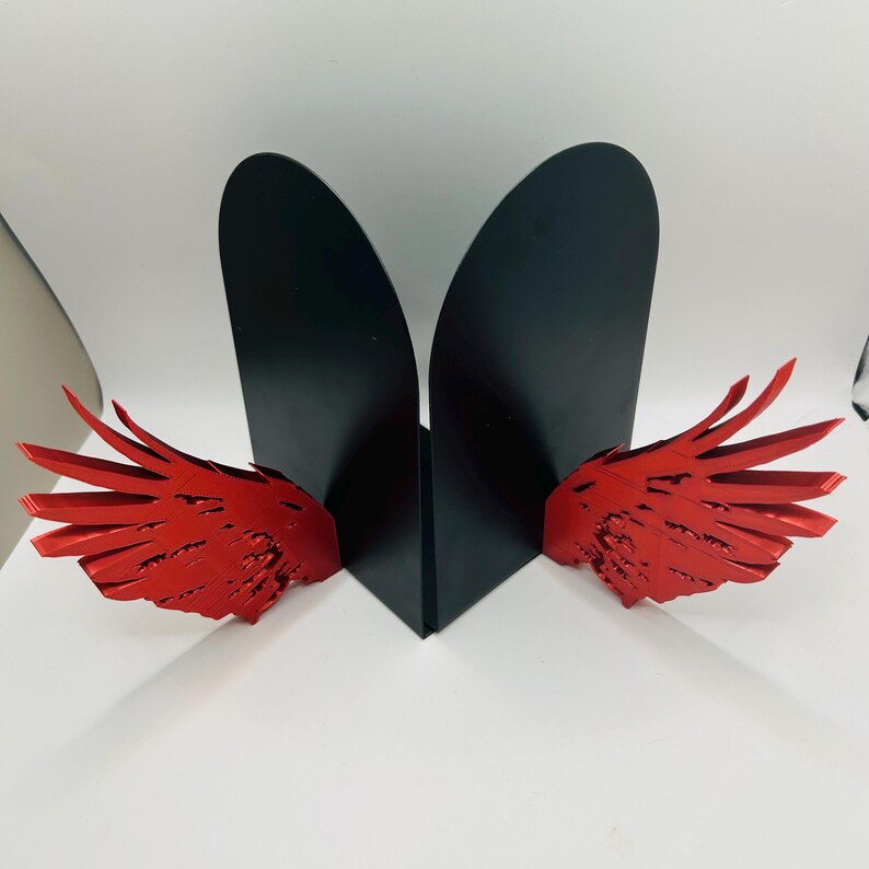 Red Rising Magnetic Bookend Set | Decorative Book Ends | Cover Art ...