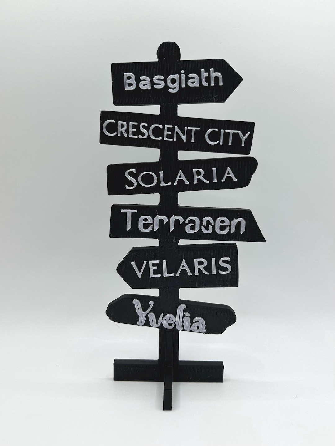 Fantasy Sign Post | Bookish Decor | Romantasy| Gift | 3D Print - Etsy