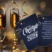 2025 New Year Card: Modern Festive Design (printable Digital Download ...