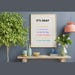Daily Affirmations Printable Poster, Positive Affirmations ...