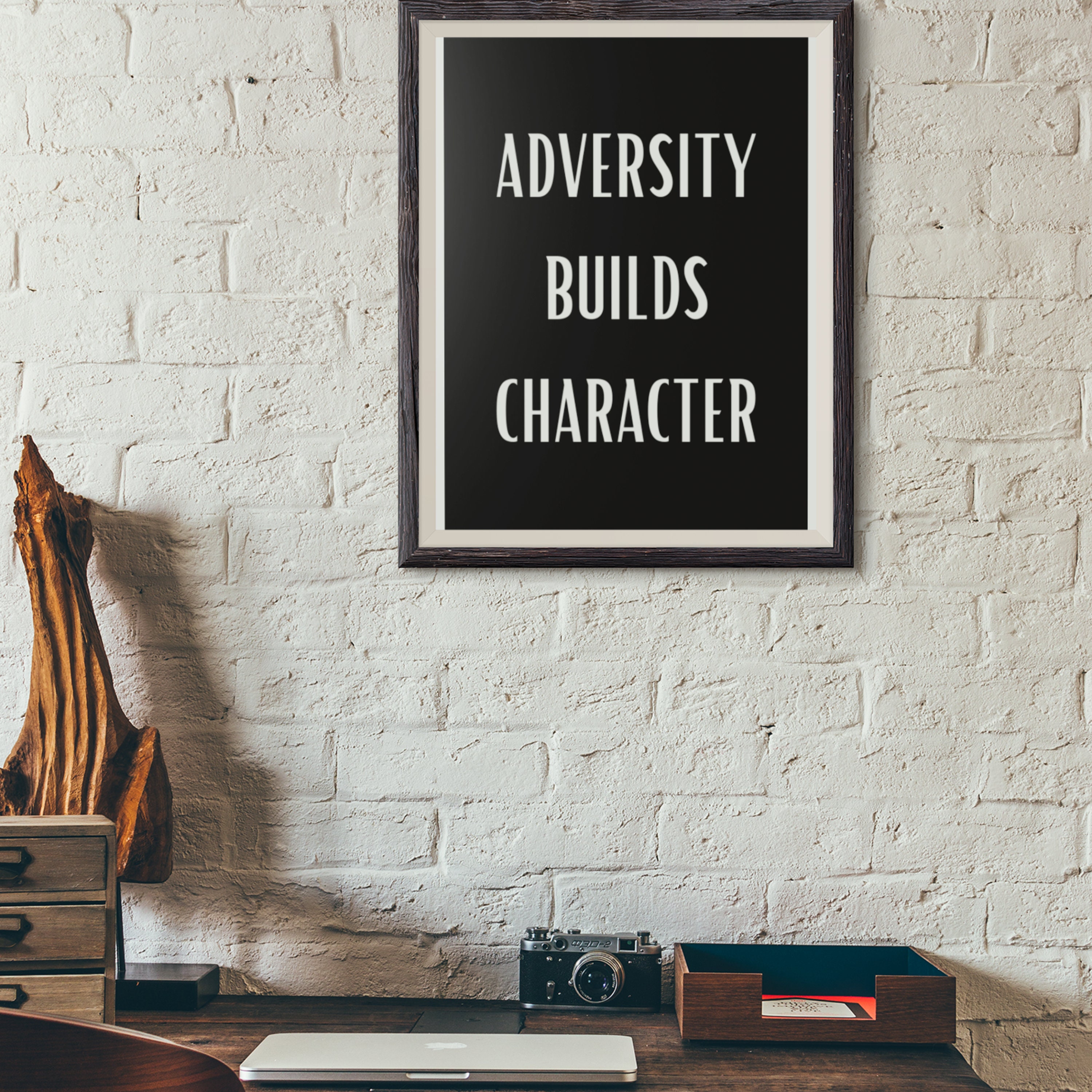 Adversity Builds Character - Etsy