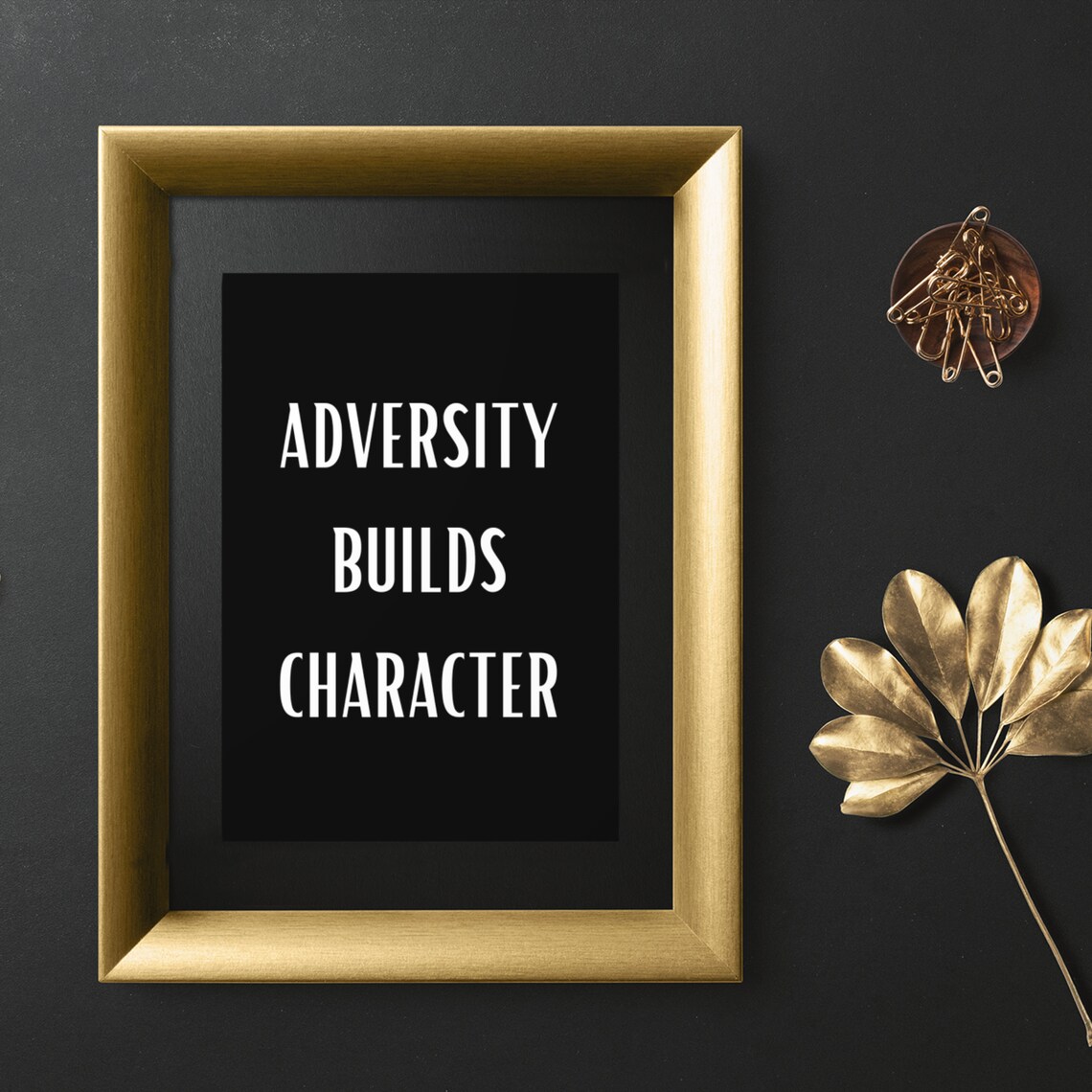 Adversity Builds Character - Etsy