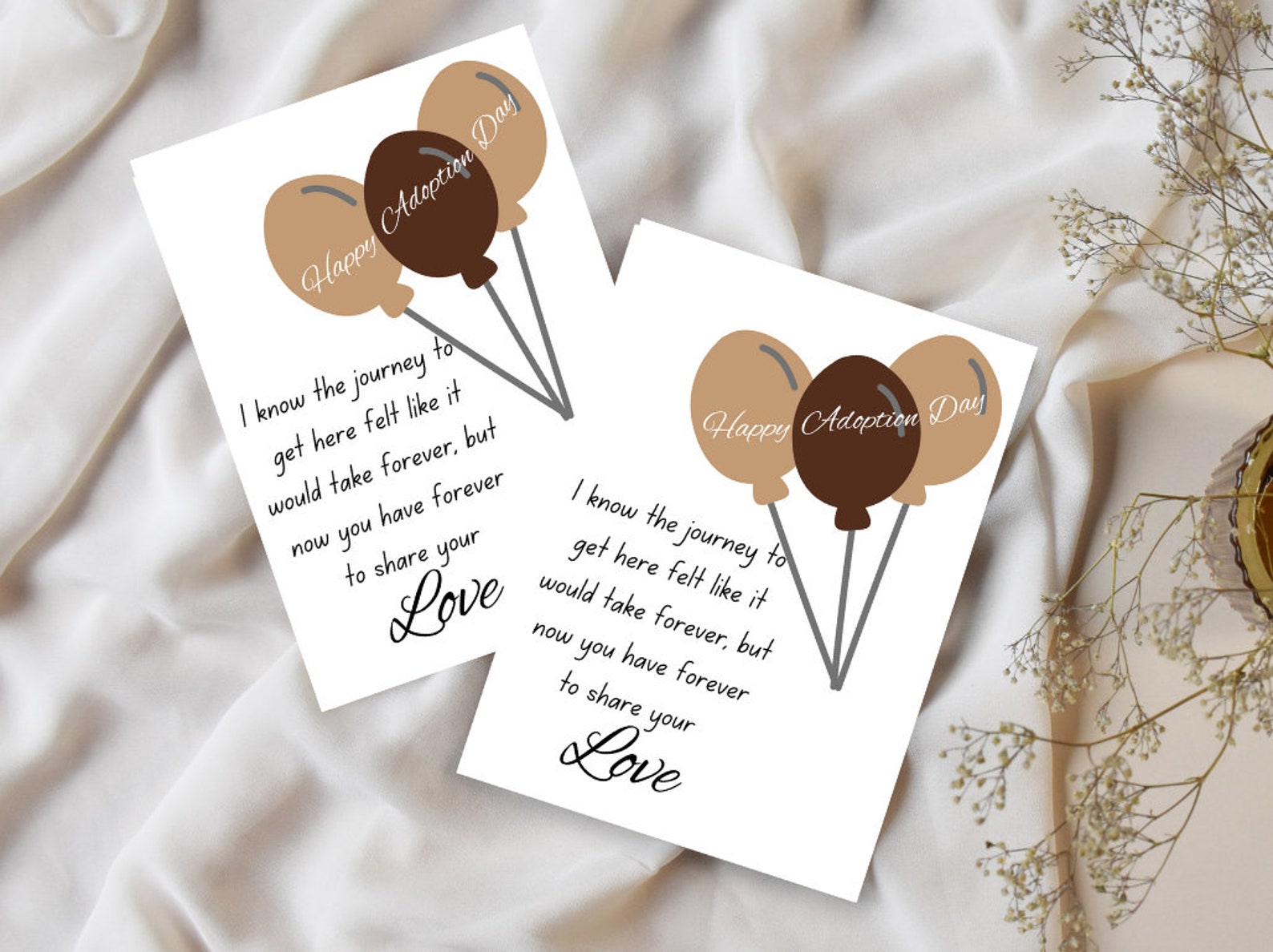 Adoption Day Celebration Card: Heartwarming Adoption Gift - Etsy