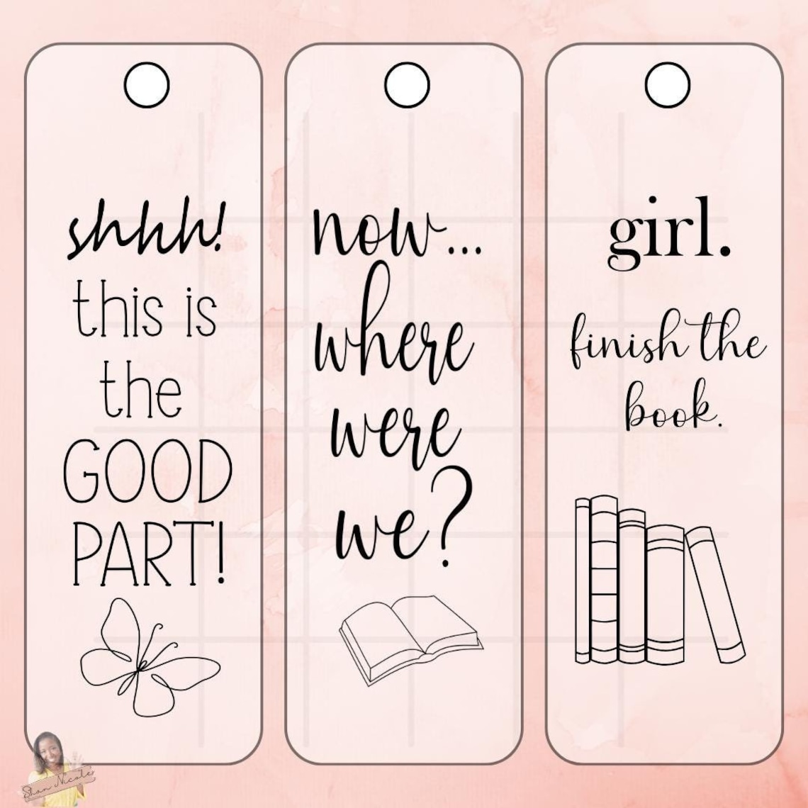 Bookmark SVG - Acrylic Bookmark Design, Perfect for Gifts & Personal ...