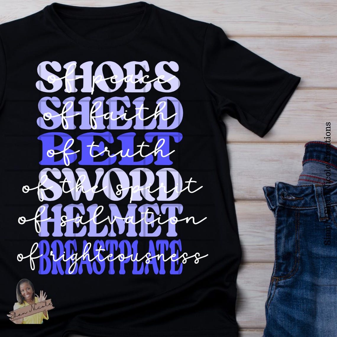 Armor of God SVG - Inspiring Christian SVG Design | Includes Armor of ...