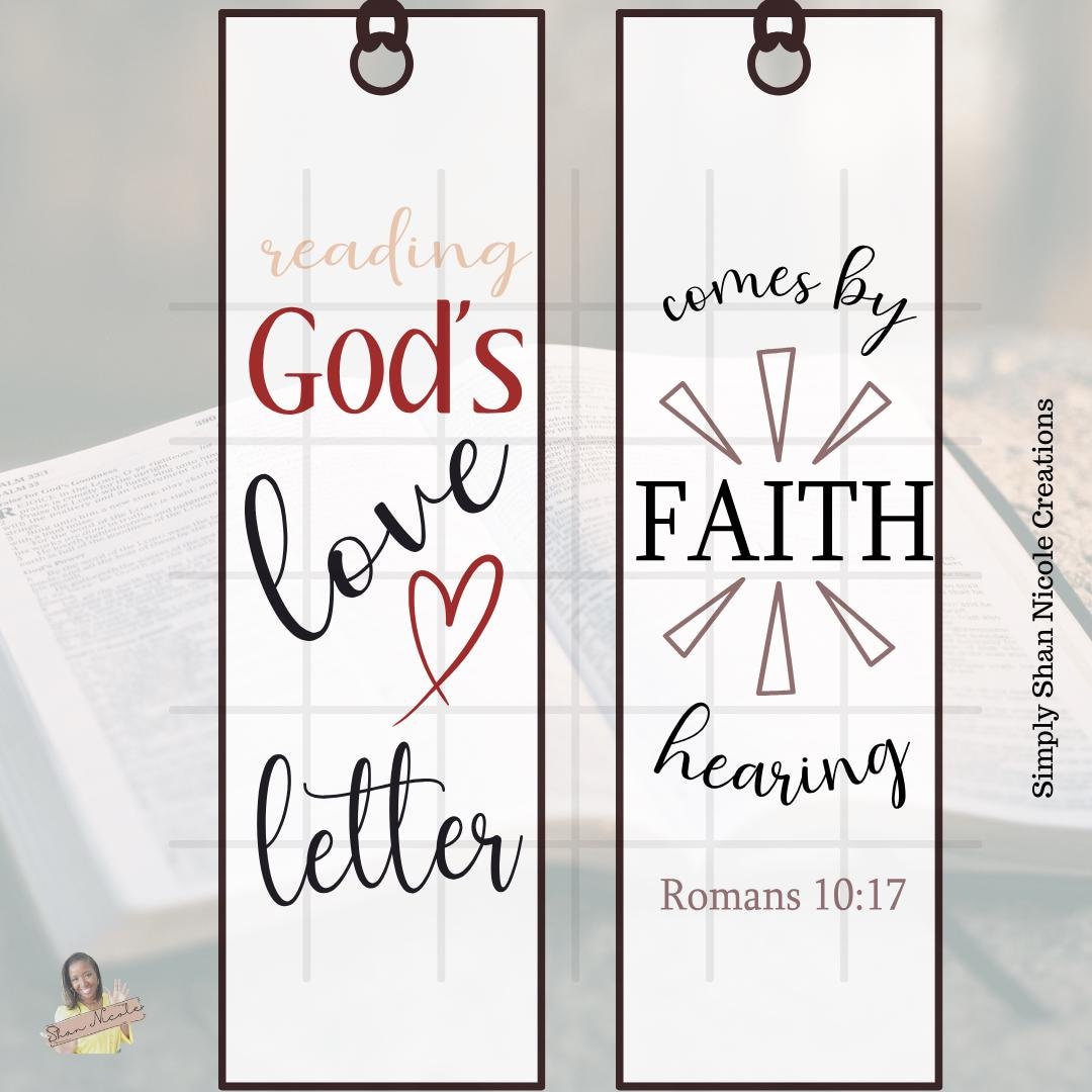 Bookmark SVG - Christian Bookmark SVG Bundle, Acrylic Bookmark Design ...