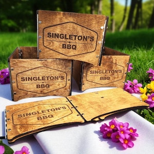 Folding Chafing FULL Size Pan Holder Customize With Your Logo! - Etsy
