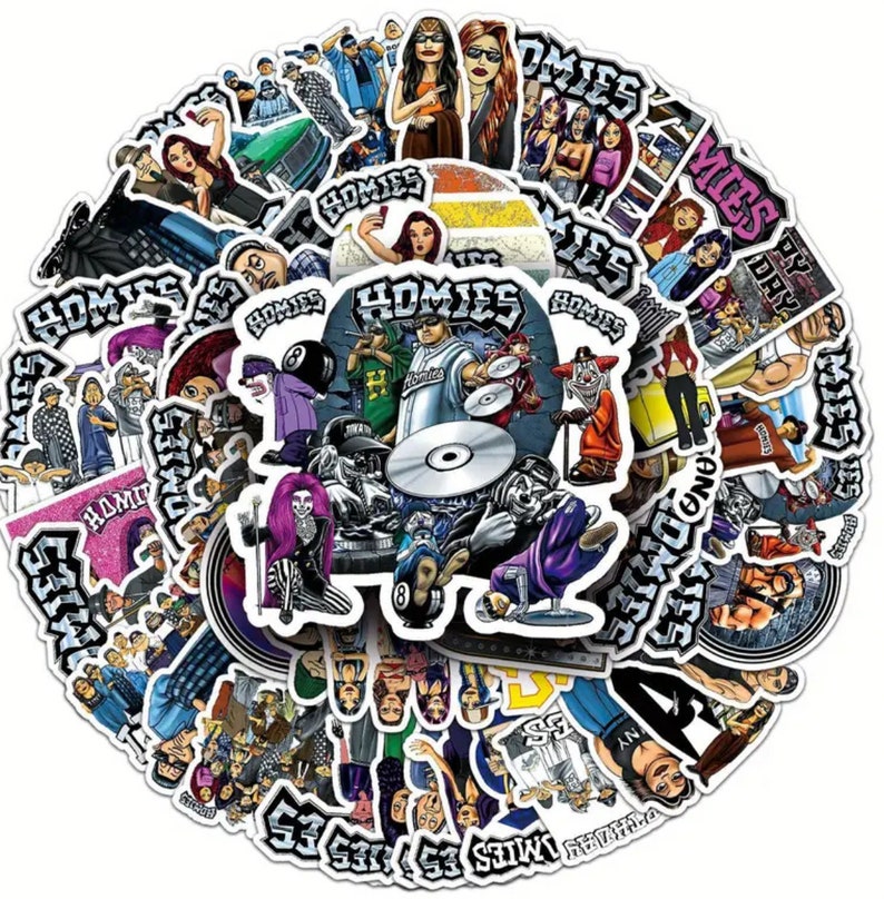 Homies Stickers Pack-og - Etsy
