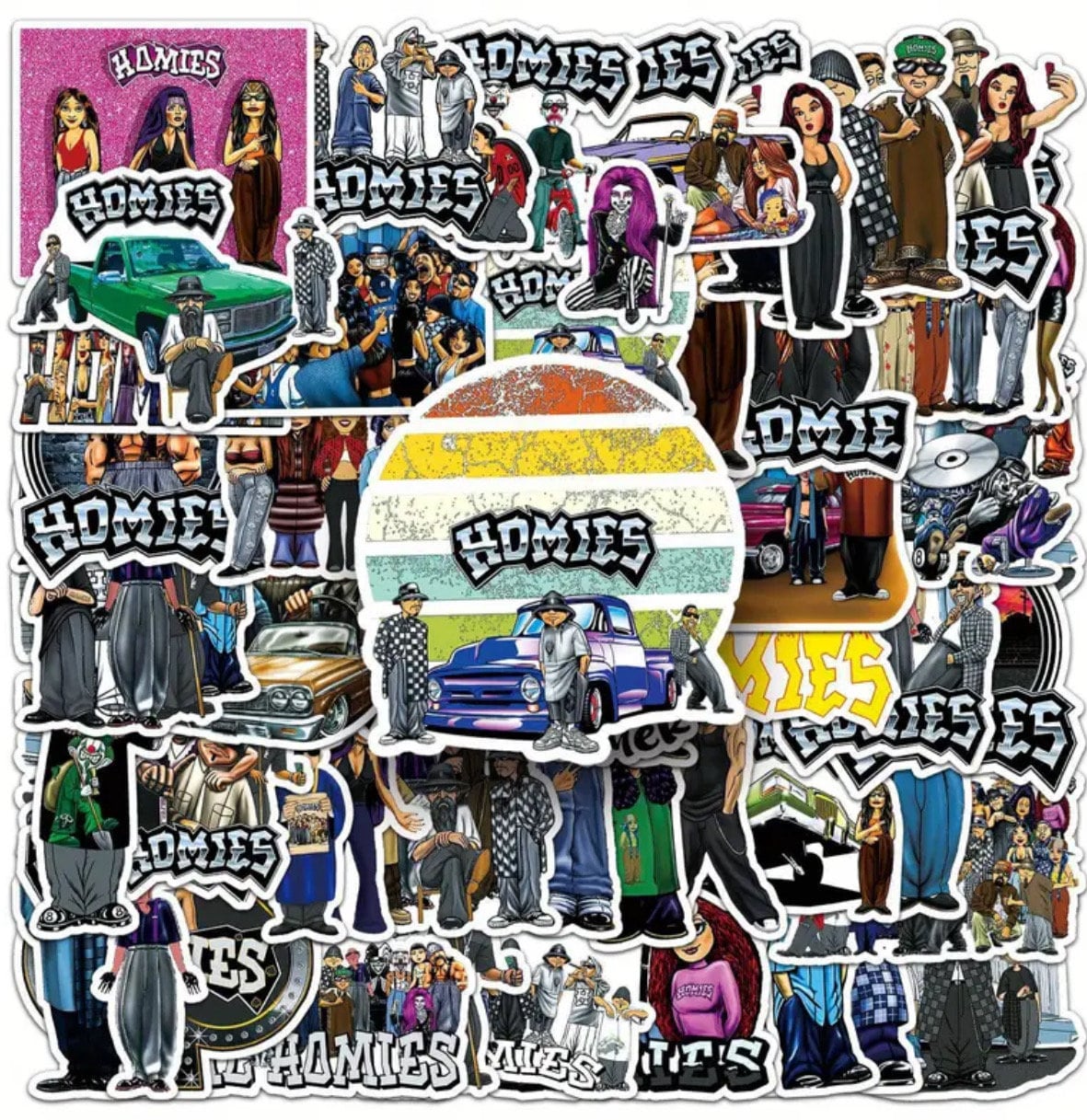 Homies Stickers Pack-og - Etsy
