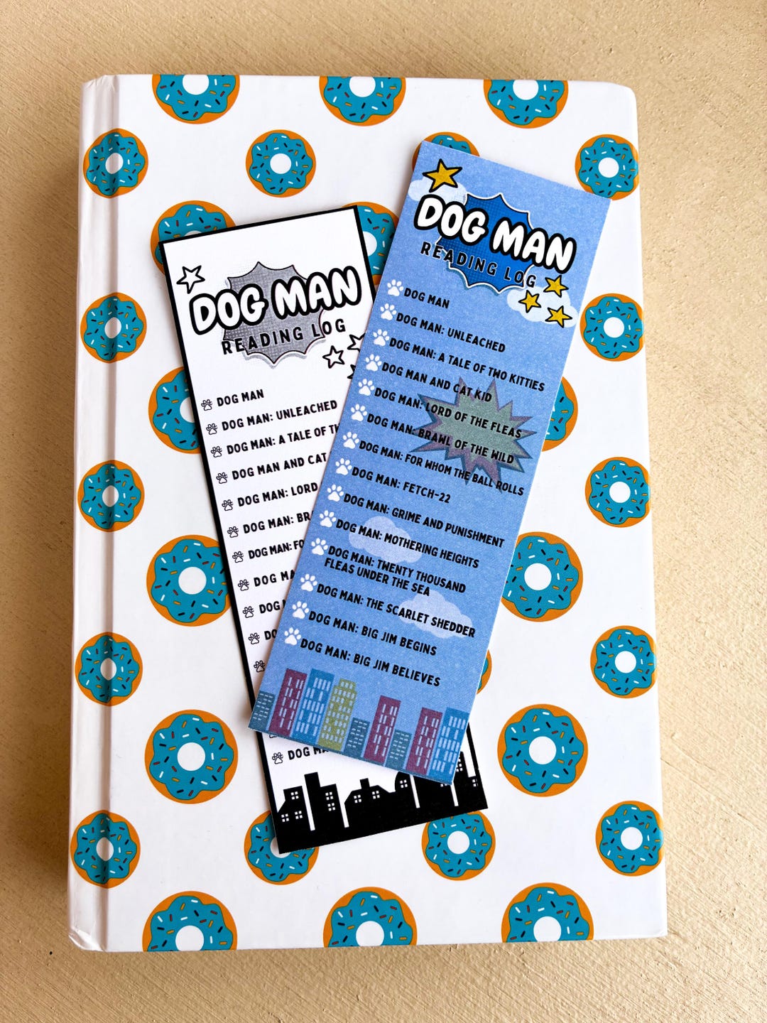 Dog Man Reading Log Bookmark – Digital Download - Etsy