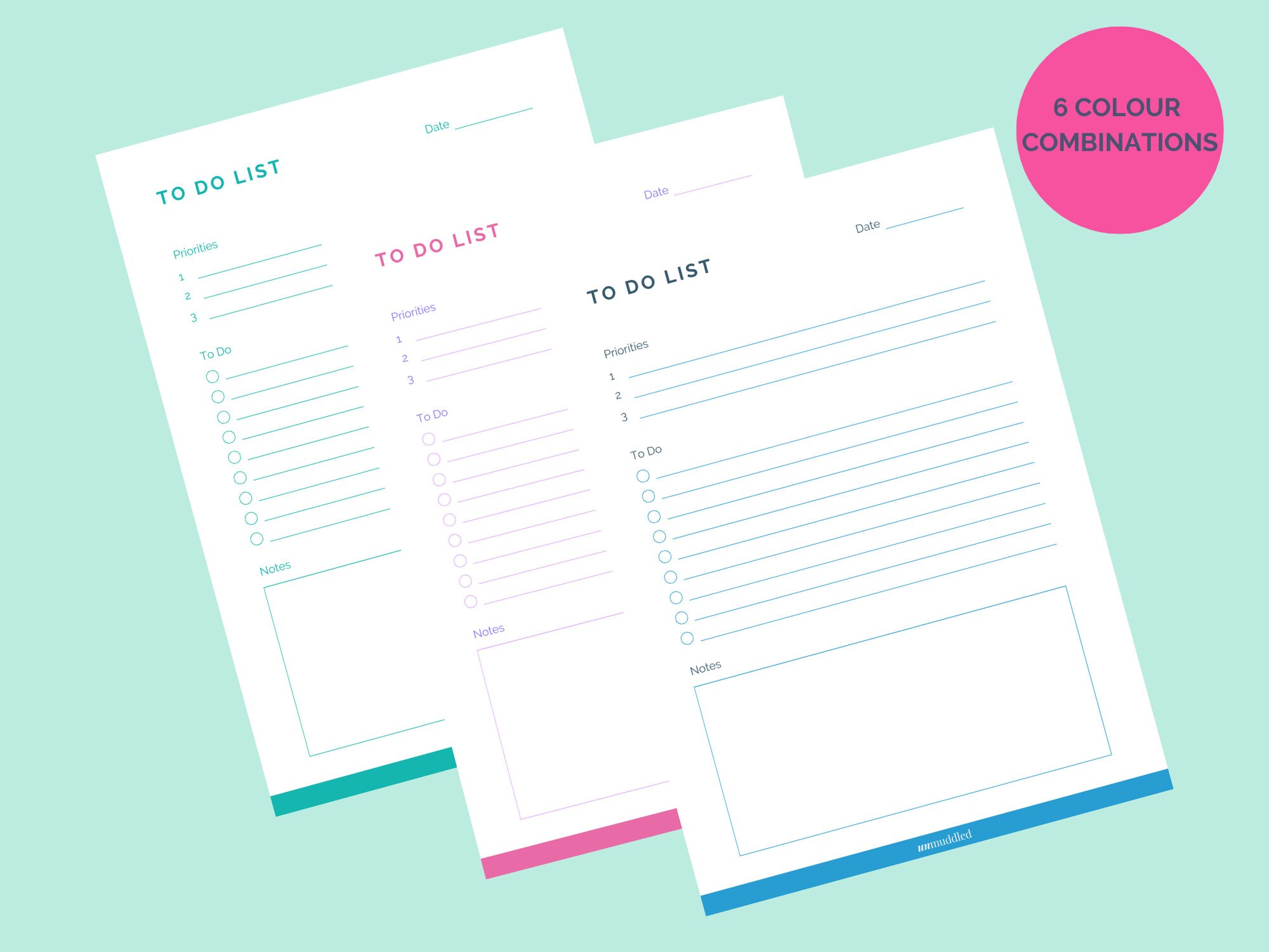 To Do List Printable A4 Size, to Do List Template, Productivity Planner ...