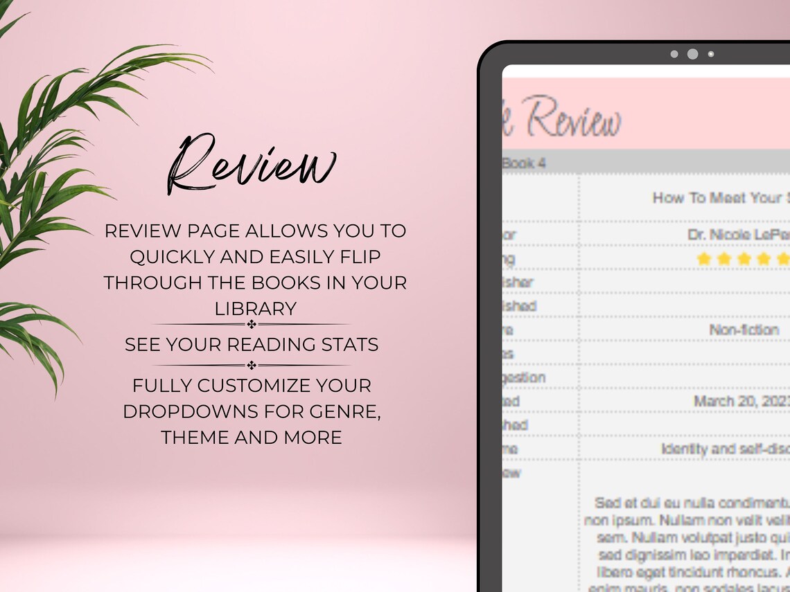 Google Sheets Reading Log Template: Transform Your Reading Experience ...
