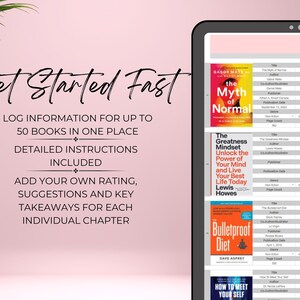 Google Sheets Reading Log Template: Transform Your Reading Experience ...