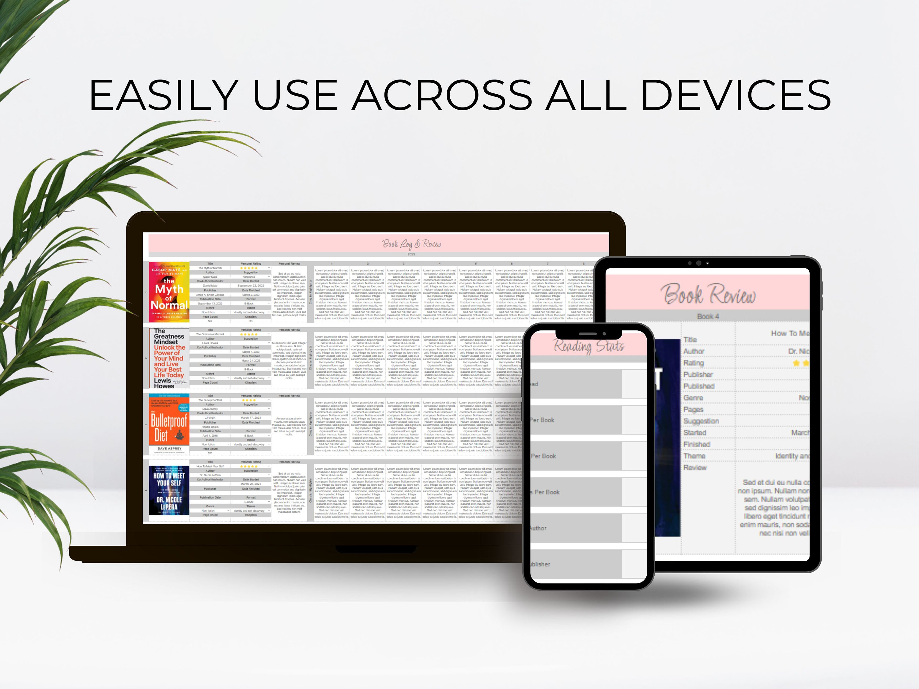 Google Sheets Reading Log Template: Transform Your Reading Experience ...