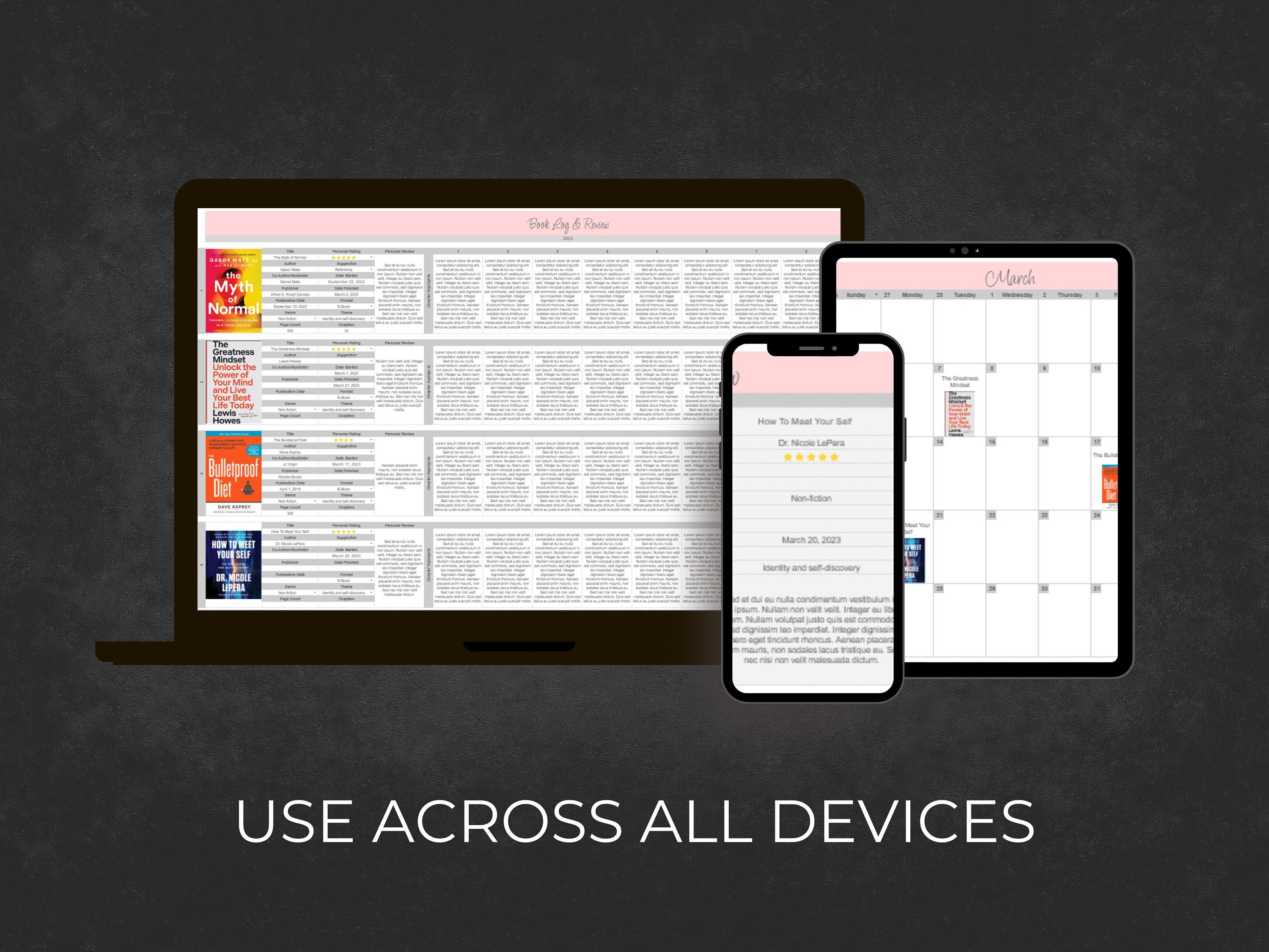 Google Sheets Reading Log Template: Transform Your Reading Experience ...