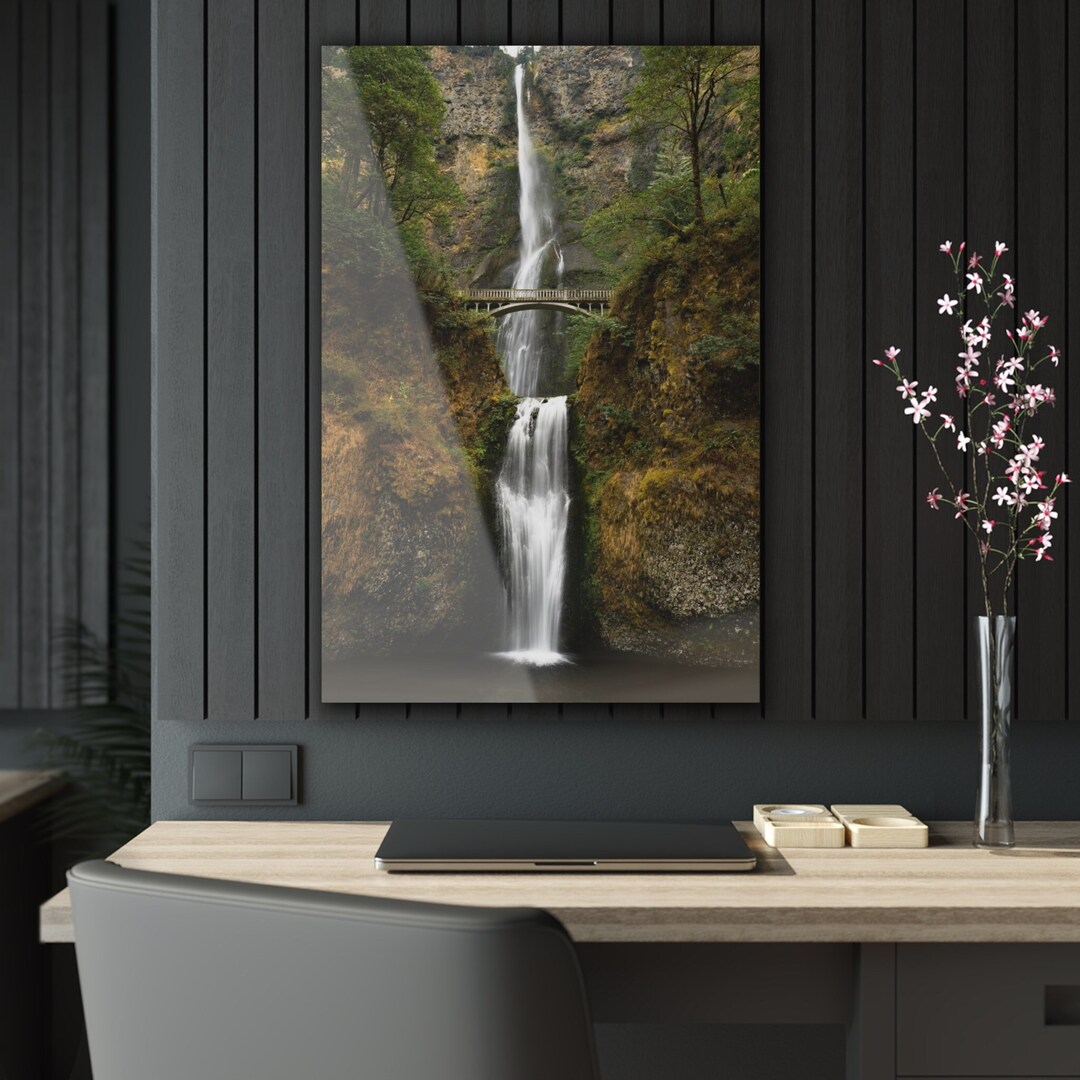 Multnomah Falls Photography Print - Landscape | Waterfall | Art ...