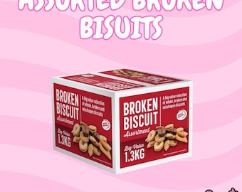 Broken Biscuit Assortment 1300g Box by House of Lancaster - Etsy UK