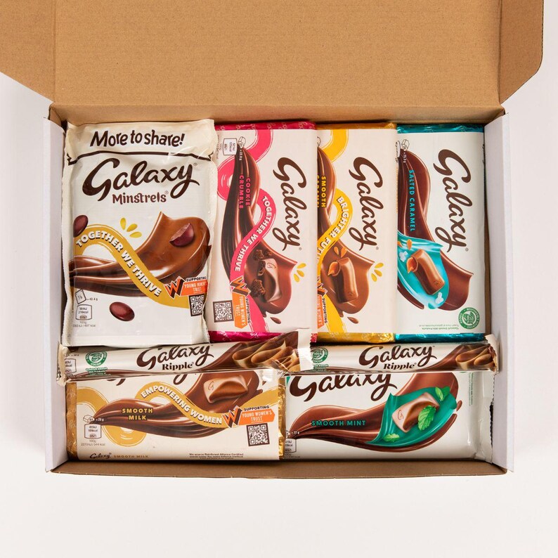 Chocolate Variety Boxes Cadbury, Galaxy, Hersheys, Reeses, Nestle - Etsy