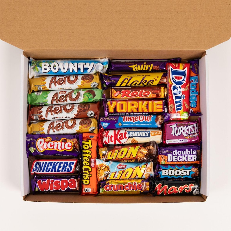 Chocolate Variety Boxes - Cadbury, Galaxy, Hersheys, Reeses, Nestle - Etsy