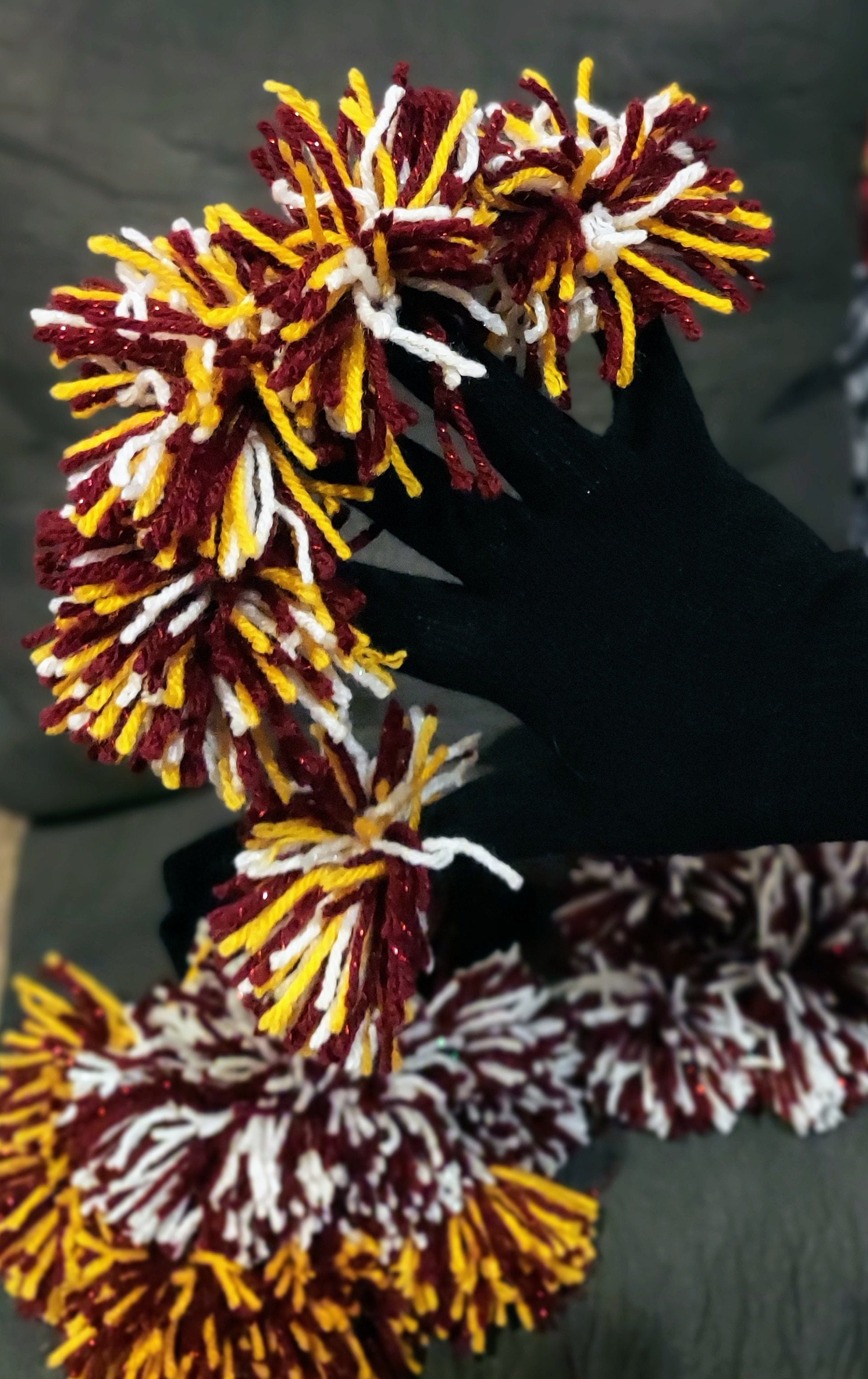 Super Fan Spirit Hands Gloves Red - Etsy