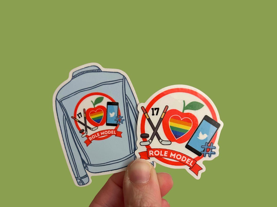 Roy Model Sticker Duo / RoIle Model Logo + Jeansjacke / Troy Barrett ...