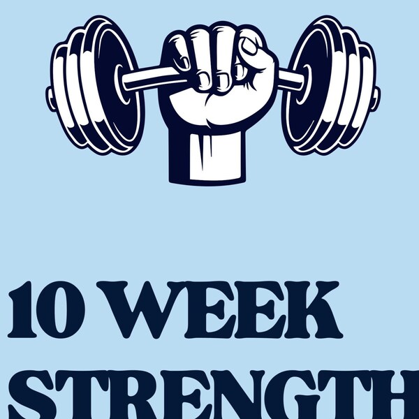 10 Week Strength Training Program - Etsy
