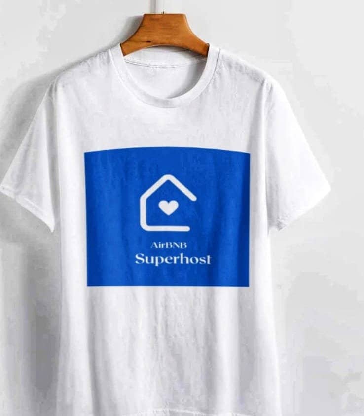 Custom Airbnb Superhost and Host Women's Graphic T-shirt With Your Name ...