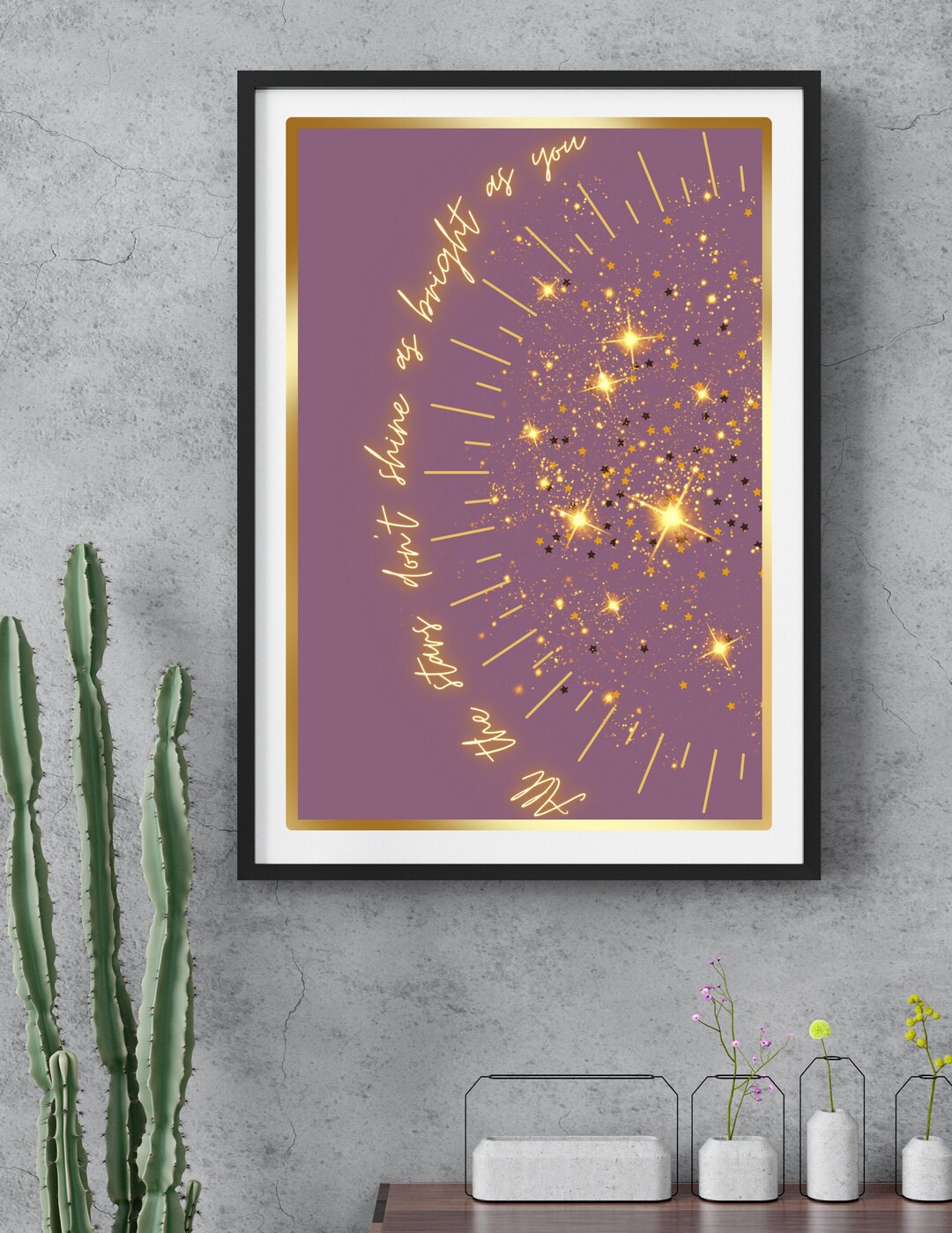 Stars Wall Print, Digital Download Print, Printable, Wall Art, Stars ...