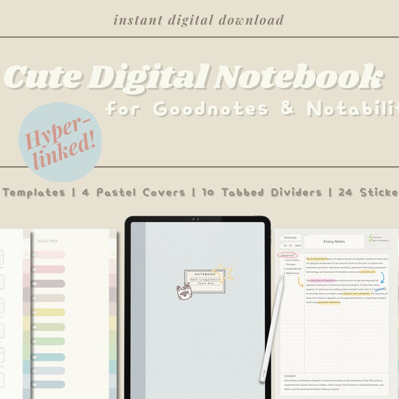 Korean Line Notebook - Etsy