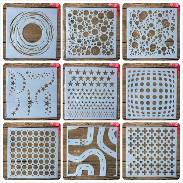 Stencils for Dot Painting - Etsy