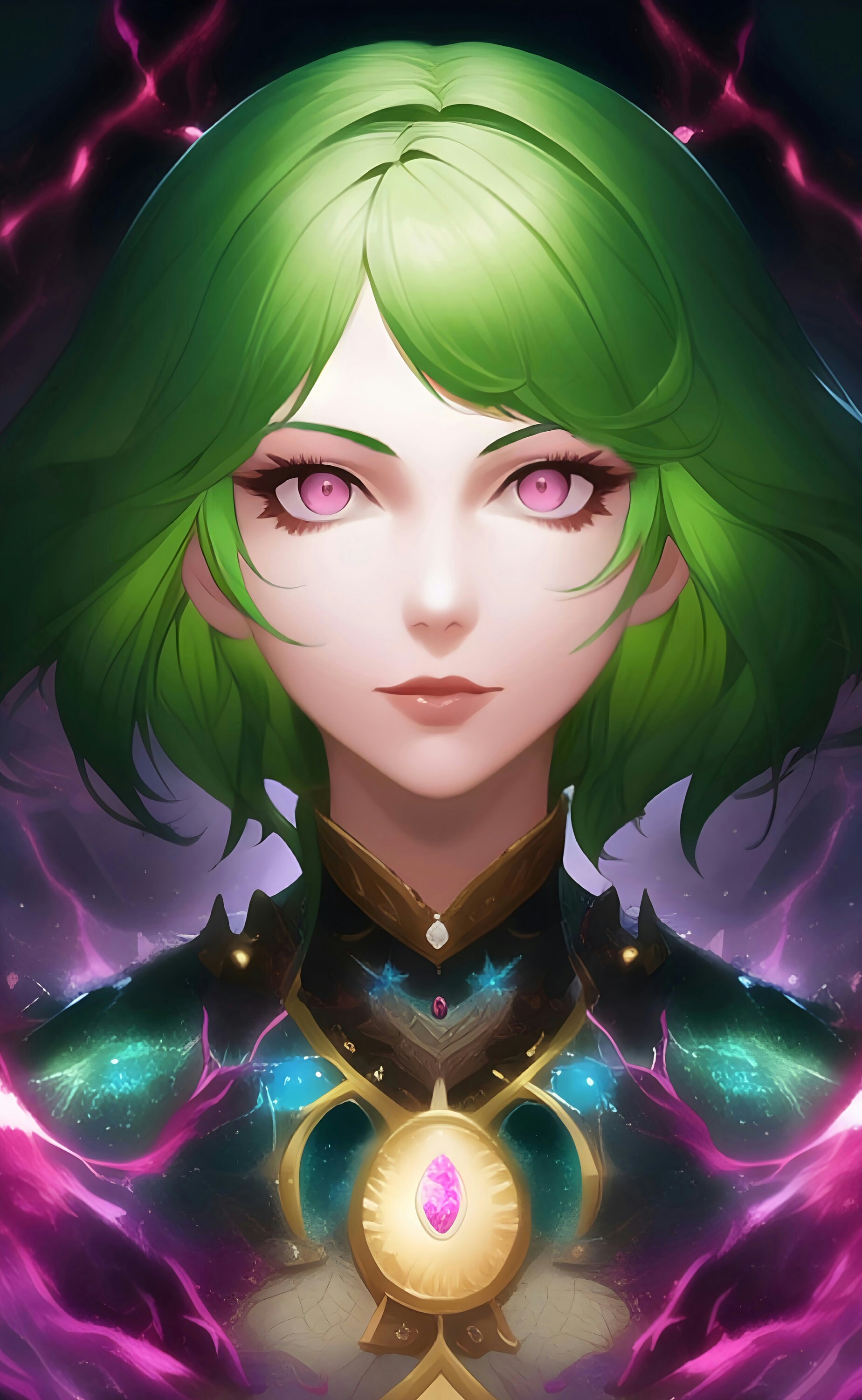 Female Mage, Fantasy Art, Poster, Digital Art, Wallpaper - Etsy