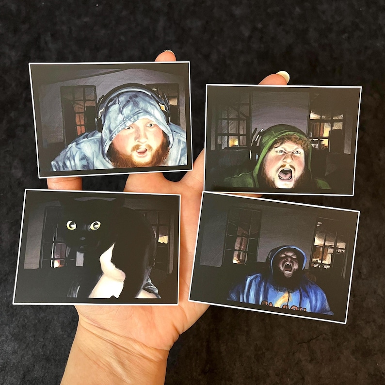 Caseoh Reaction Stickers - 2.5”x3.5” Matte Vinyl Stickers - Etsy