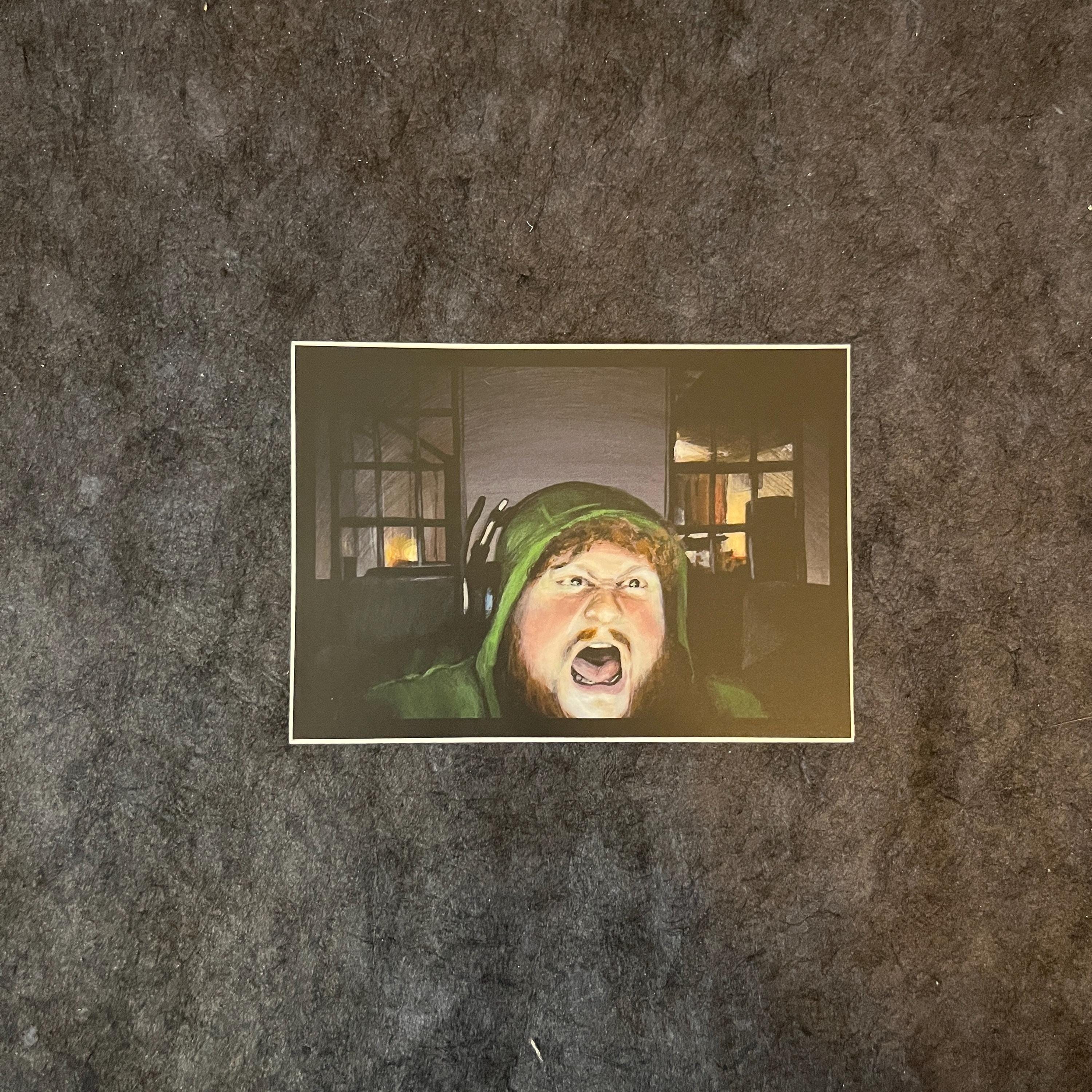 Caseoh Reaction Stickers - 2.5”x3.5” Matte Vinyl Stickers - Etsy