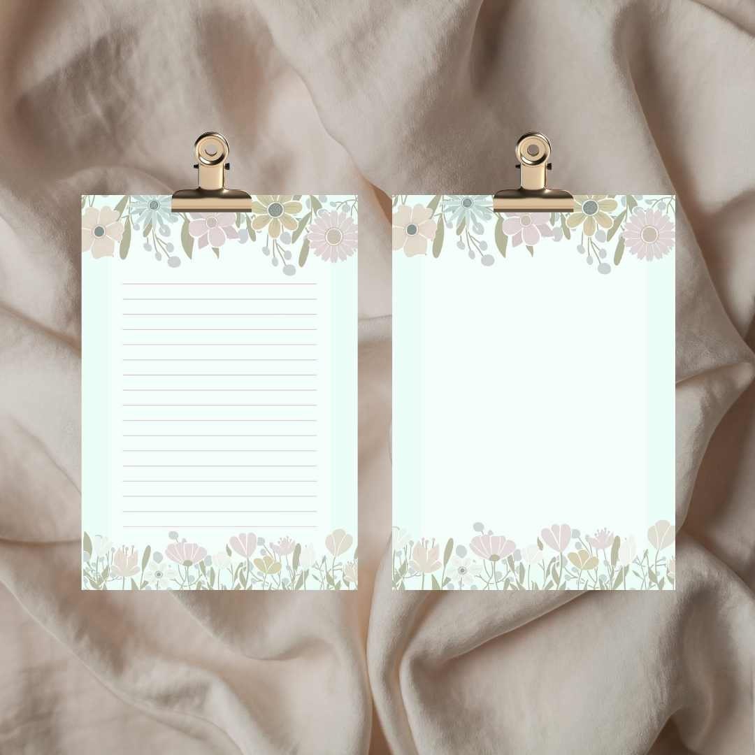 Printable Letter Paper Letter Writing Paper Decorative - Etsy UK