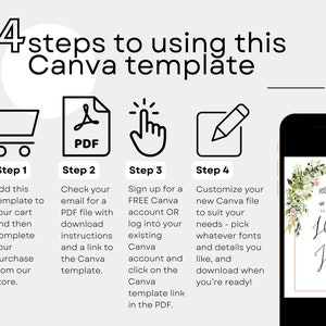Floral Muslim Wedding Welcome Sign, Custom Nikkah Announcement Poster ...