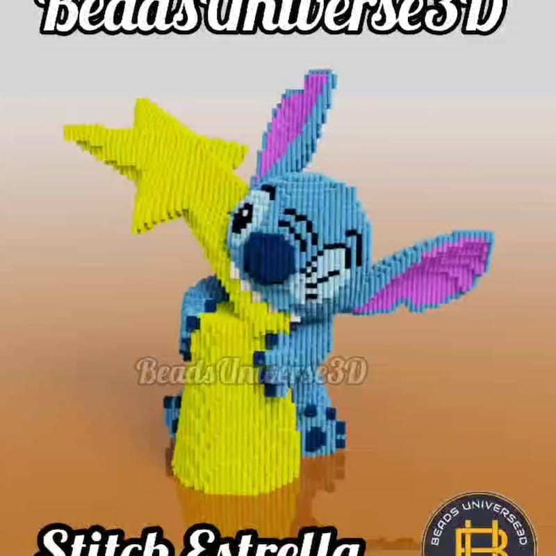 3d Beaded Star Pattern - Etsy