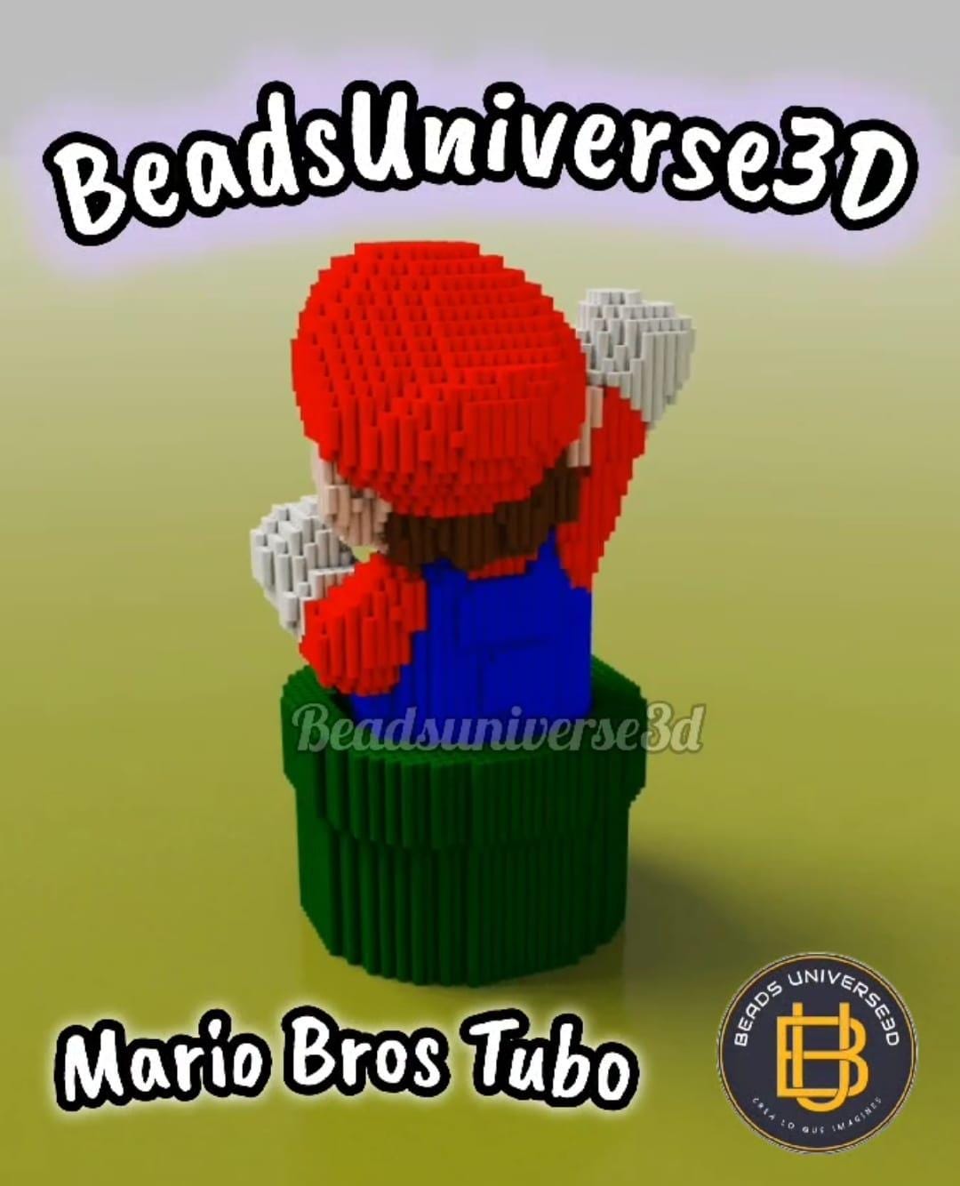 MARIO BROS 3D PATTERN - Etsy