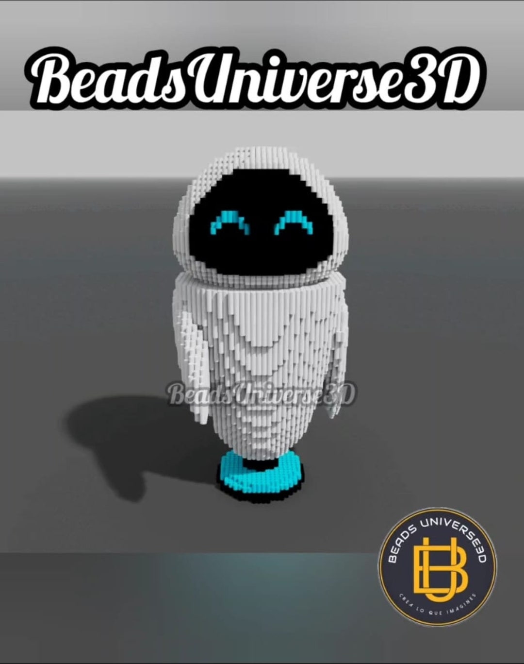 EVA PATTERN 3D Hama Beads - Etsy