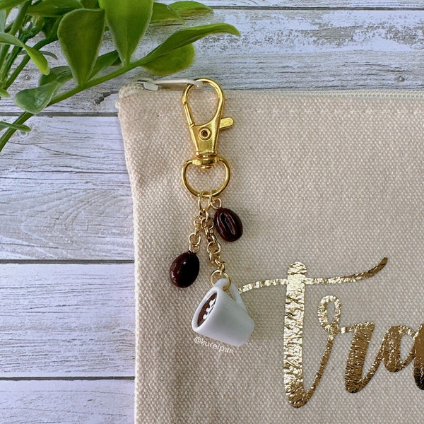 Coffee Keychain - Etsy