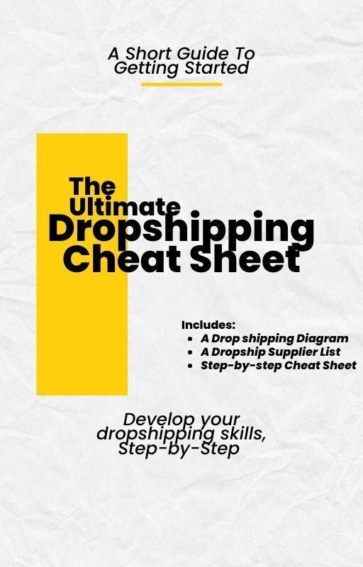 The Ultimate Dropshipping Cheat Sheet - Etsy The Ultimate Dropshipping Cheat Sheet - Etsy