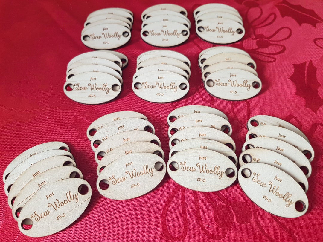50 Custom Round Name Tags Branding - Etsy